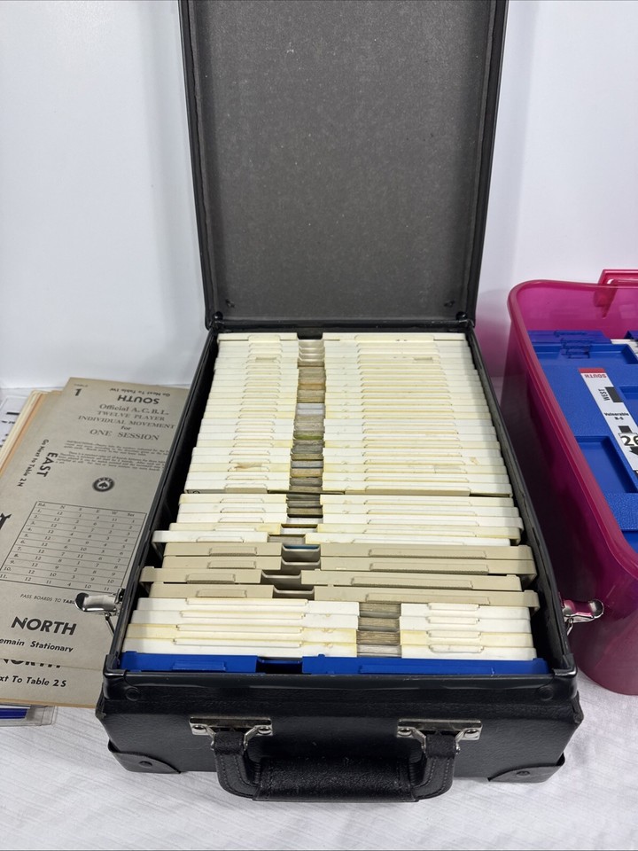 Duplicate Bridge League World National Tournament Set Up 72 Boards W ...