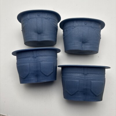 Muffin Top Cupcake Molds Silicone Baking Cups By Fred Humorous 2013 Set ...