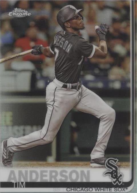 2019 Topps Chrome - Tim Anderson #186 Refractor for sale online | eBay