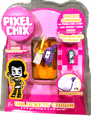 Mattel Pixel Chix Unlockets Charm Car Road Trippin' 2006 New In Package ...