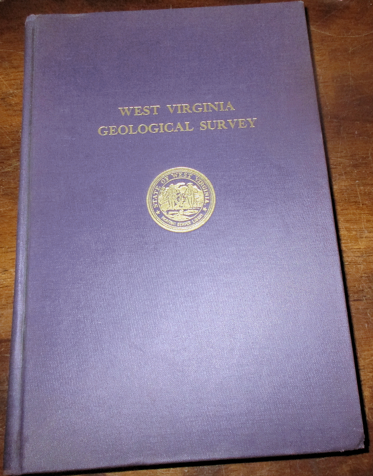 GEOLOGY STRATIGRAPHY 1949 WEST VIRGINA CAMBRIAN AGE STRATA OUTCROPS ...