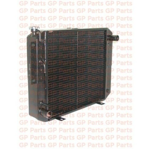 HYSTER 2021741, FORKLIFT RADIATOR, COPPER/BRASS, H25XM, H35XM | eBay