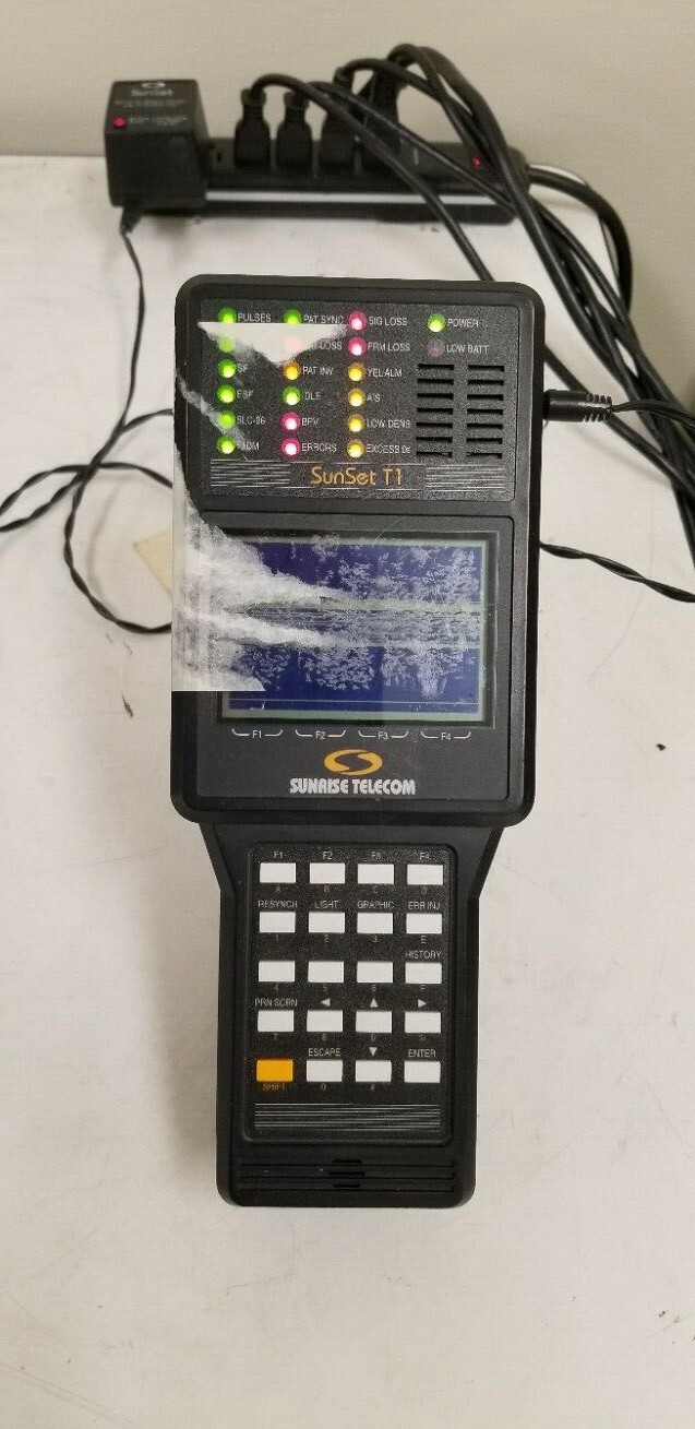 Sunrise Telecom T1 Cable Tester Unit #3 READ! | eBay