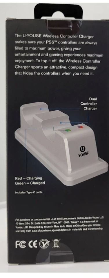 U-Youse Dual Controller Charger For PlayStation 5. | eBay