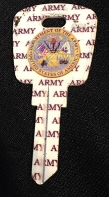 UNITED STATES ARMY KEY BLANK-SC1-FOR SCHLAGE LOCKS | eBay