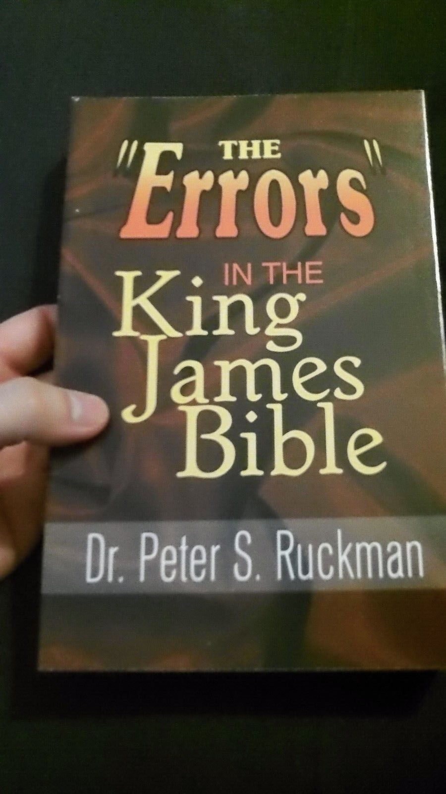 The "errors" in the King James Bible - Dr. Peter Ruckman | eBay