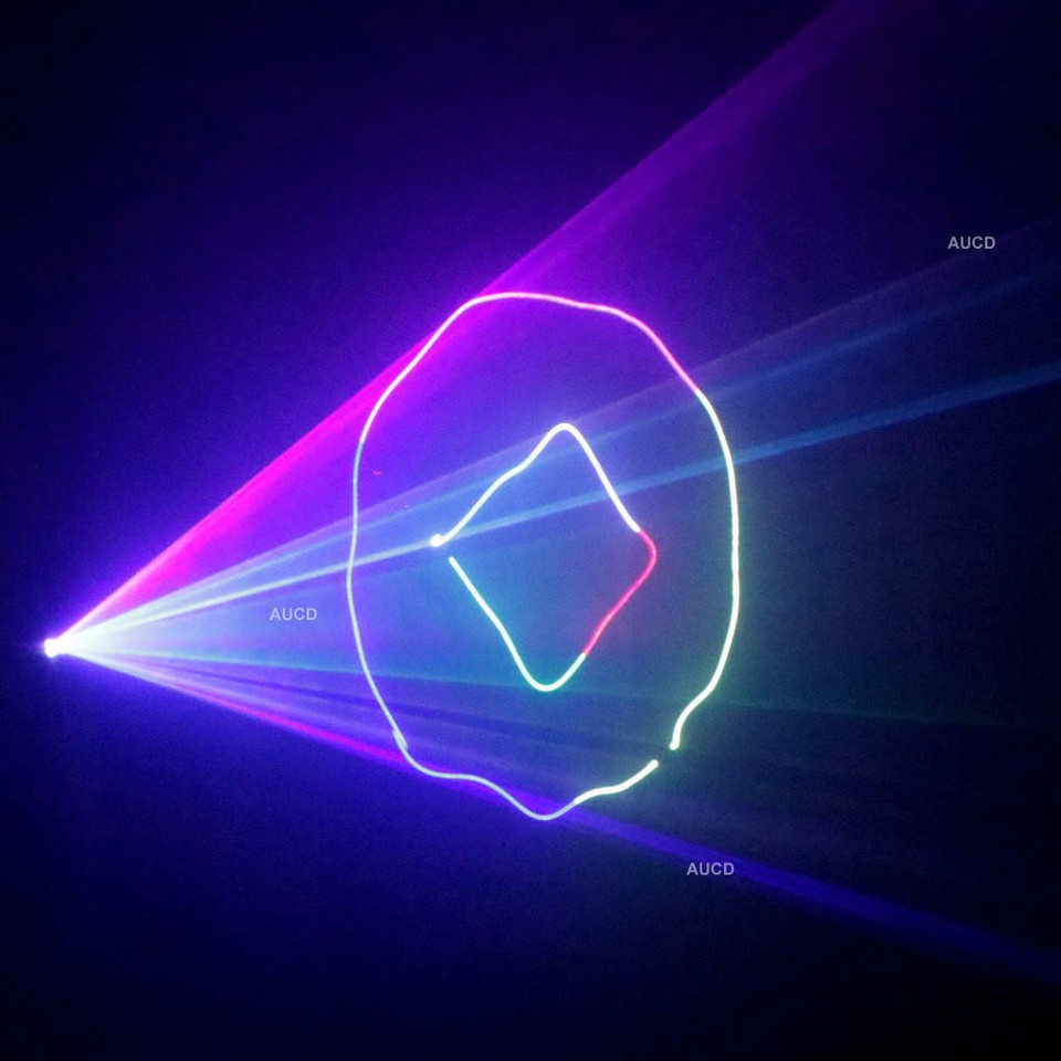 500mW RGB DMX DJ Party Show Stage Beam Animation Scan Projector Laser ...