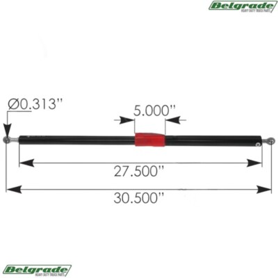 Kenworth Strut and Hood Assist A99609 | Replaces L71-6017 L71-6009 L71 ...