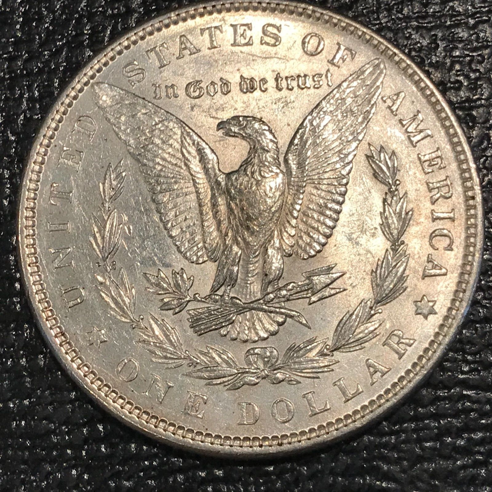 AU/UNC 1898 P MORGAN SILVER DOLLAR COIN-OLD US COIN-MAY620 | eBay