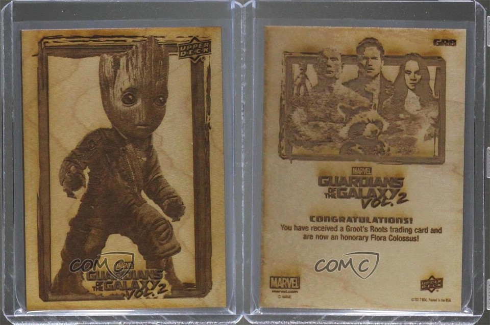 2017 Upper Deck Marvel Guardians of the Galaxy Volume 2 Groot's Roots ...