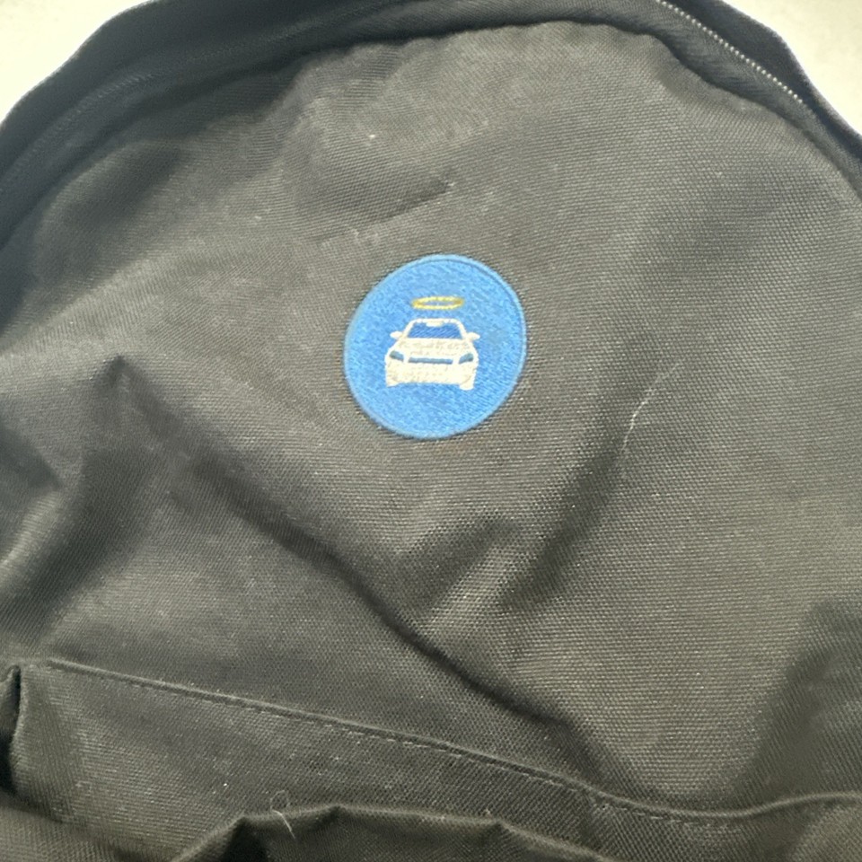 Herschel Travel Backpack Bag Black Blue Carvana Logo Advocate Tech ...