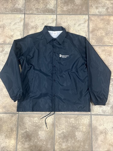 NYC MTA Transit Metro North Railroad - Uniform Jacket Men Large Subway ...