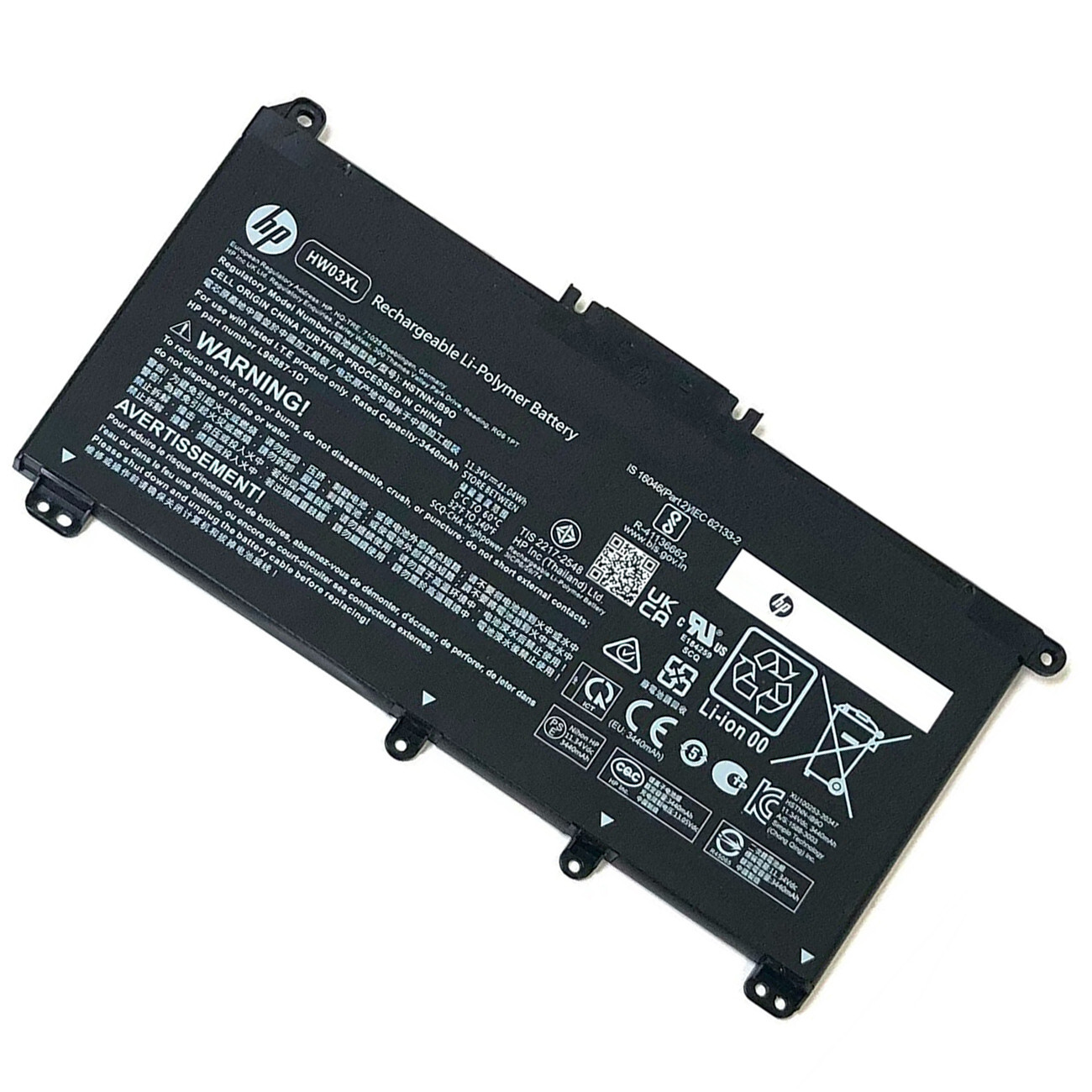 Genuine HP Pavilion 15 Laptop L97300-005 HW03XL 3440 mAh Battery for ...