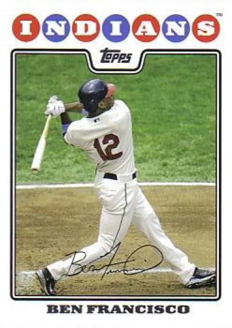 2008 Topps Update #UH305 Ben Francisco Indians | eBay
