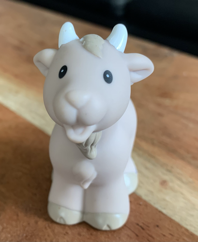Grey Billy Goat Fisher Price Little People Nativity Barn Replacement ...