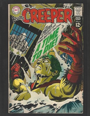 Beware the Creeper #6 FN- Kane Ditko Jack Ryder Vera Sweet Proteus ...