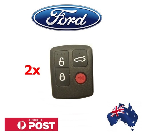 2 x Ford Remote BA/BF Falcon Sedan/Wagon Keyless Car Remote 4 Button ...