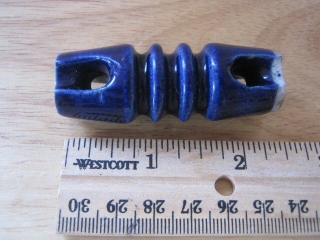 Cobalt Blue Radio Antenna Strain Insulator | eBay