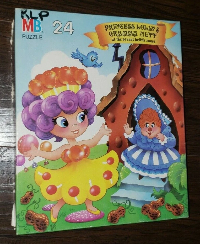 Candyland Princess Lolly Vintage 1990 Milton Bradley Candy Land 24