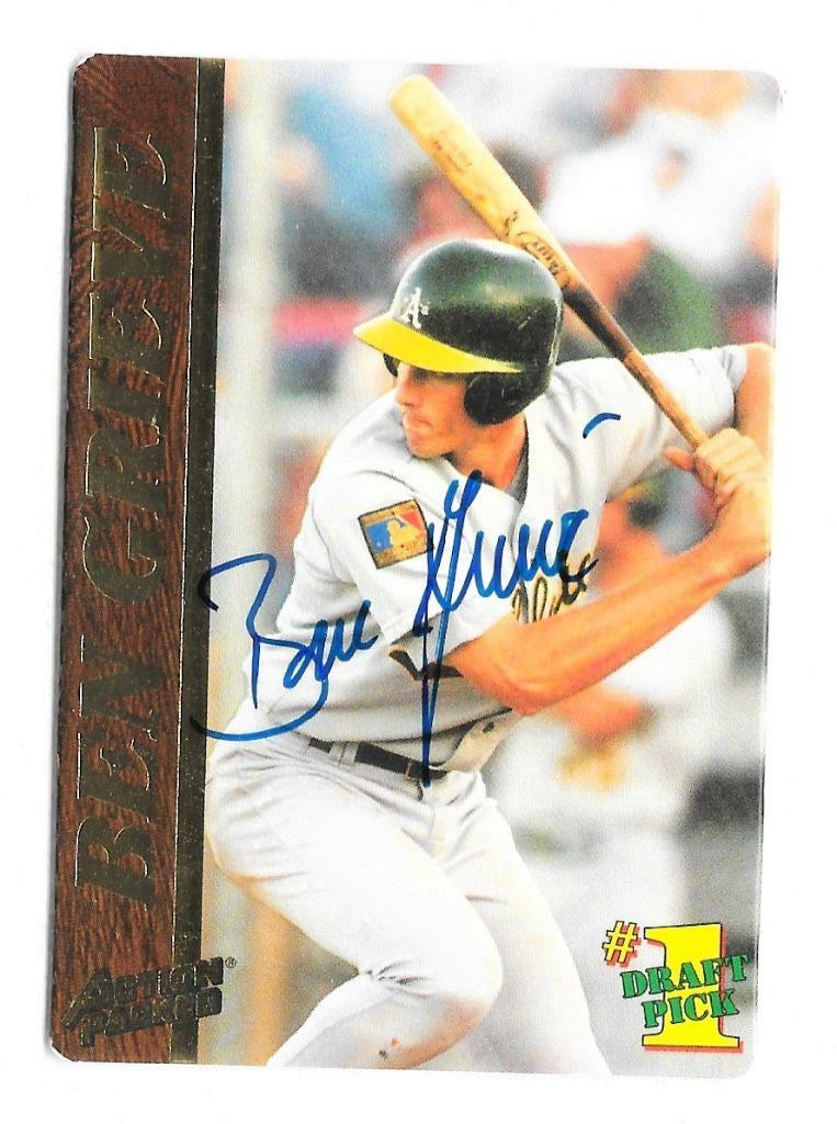 Ben Grieve In Person Autograph 1995 Action Packed # 53 Oakland ...