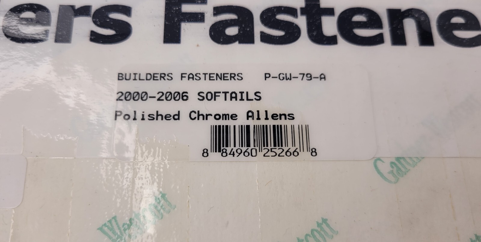 Gardner-Westcott - P-GW-79-A - Builders Fastener Set for sale online | eBay