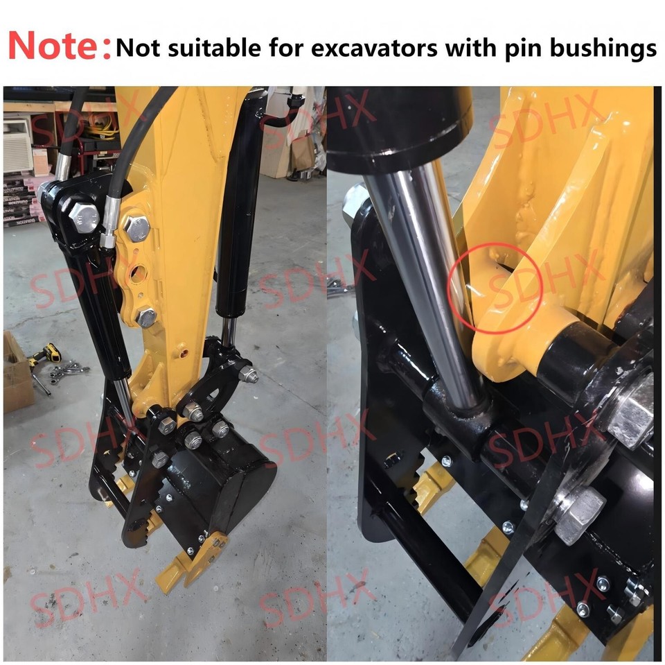 Hydraulic Thumb Clip Clamp Fits For Mini Excavators Small Digger ...