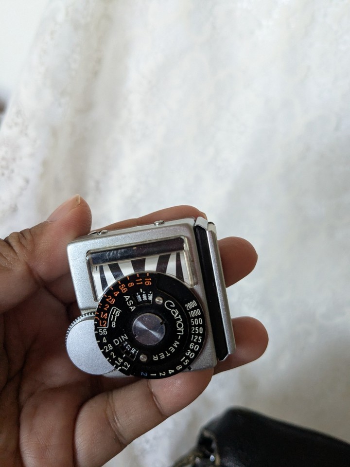 1960 Canon Canonflex RP SLR Film Camera + Super-Canomatic R 50mm f1.8 ...