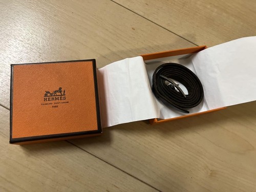 Hermes Api Bracelet 3 Bangle Black Silver Metal Fittings Engraved | eBay