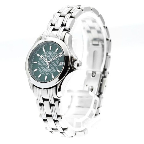 OMEGA 2586.70 Seamaster 120 Jacques Mayol 1998 Date Quartz Women #C2782 ...