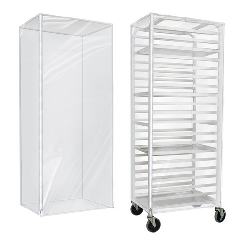 Bun Rack Cover – 20 Tier Commercial Bakers Racks Sheet Pan Rack Cover ...