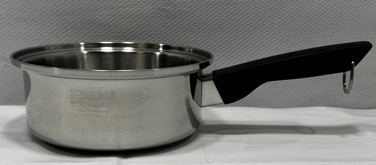 Society Ultrex 7 System T304S Stainless Steel Approx. 7.5” Cookware ...