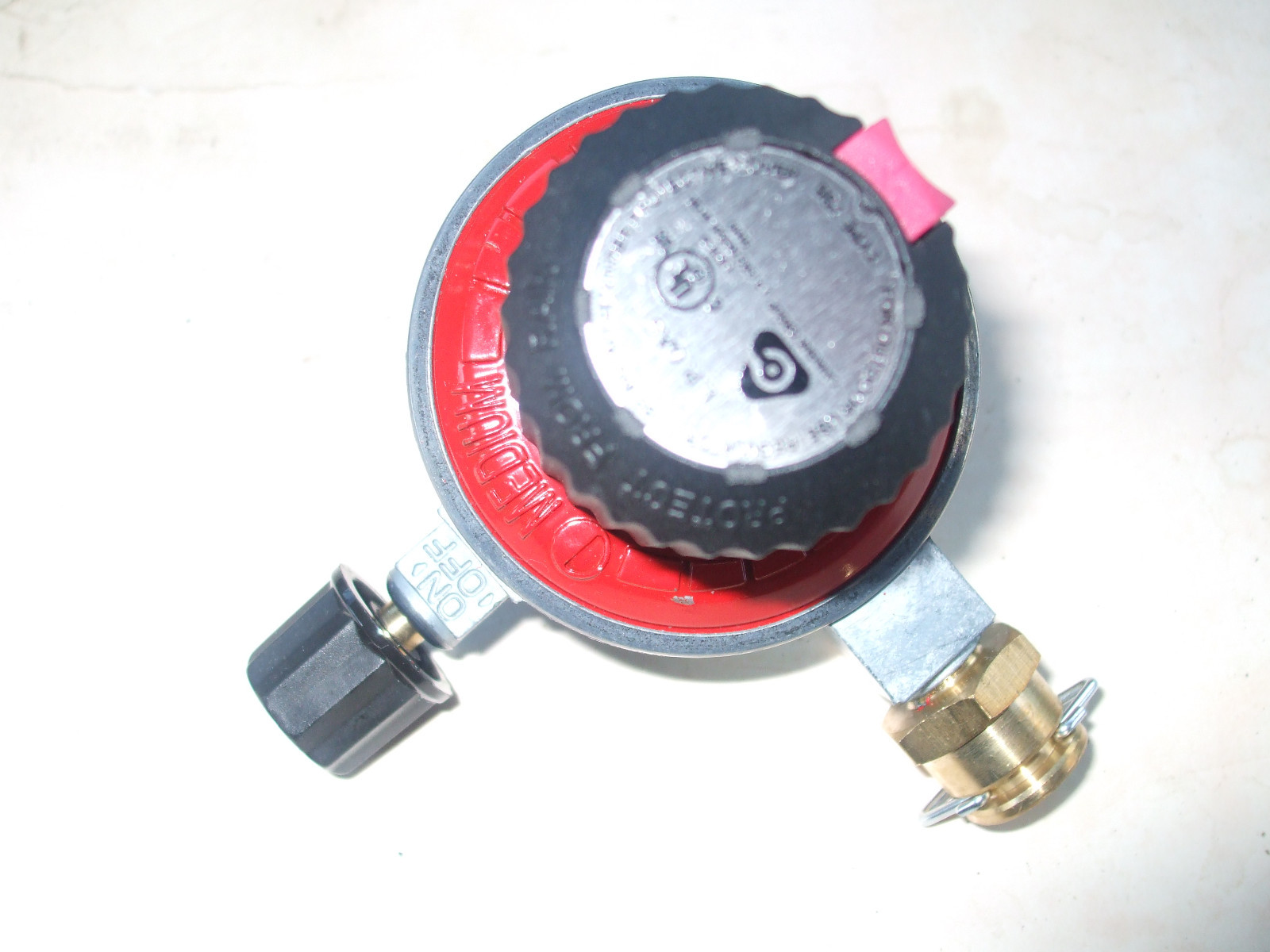 Weber Go-Anywhere Tabletop Grill Gas Regulator Separate Gas Shutoff ...