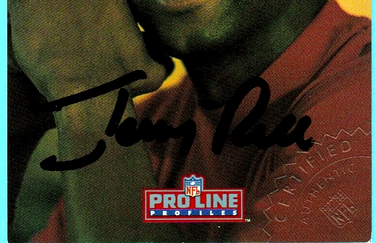 Jerry Rice 1992 Proline Profiles # 9 of 9 - Certified Autograph - 49ER ...