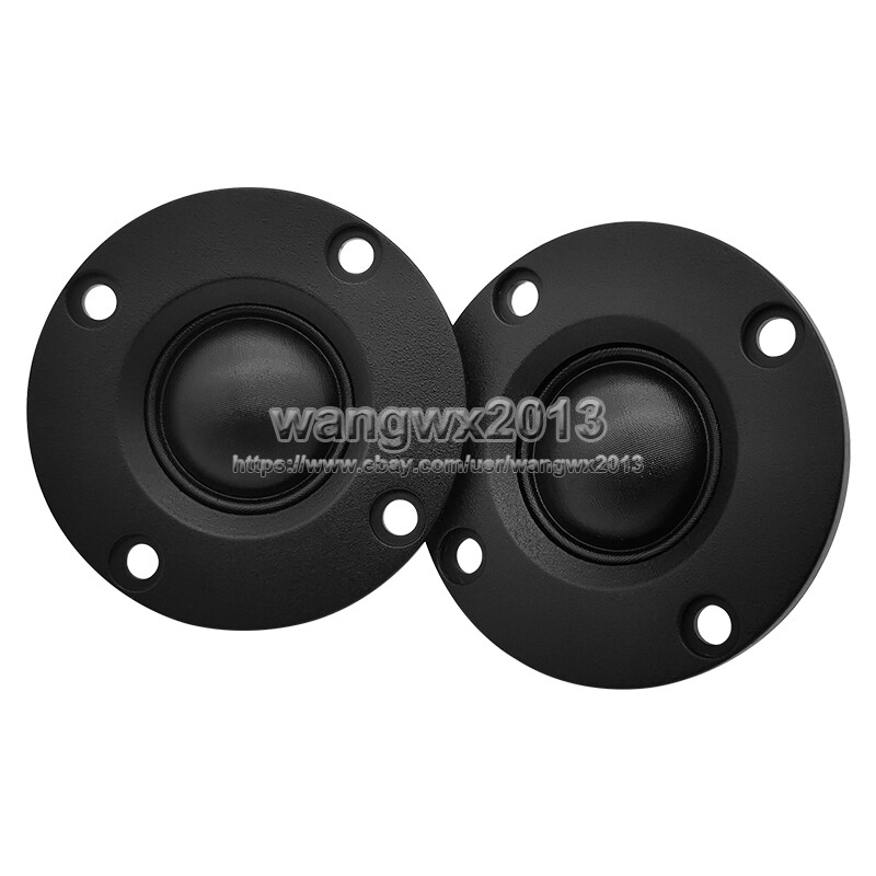 2pcs 2" inch 6Ohm 6Ω 30W Silk Film Audio Tweeter Speaker Treble ...