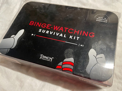 PINCH PROVISIONS Binge-Watching Survival Kit (18 Essential Items) with ...