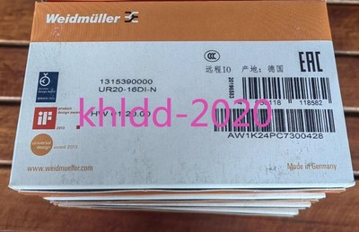 1pcs Weidmuller UR20-16DI-N Module 1315390000 | eBay