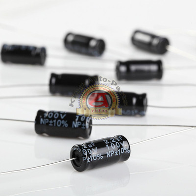Non-Polarized Electrolytic Audio Capacitor 2.2uF 100V (10/pk) Free ...
