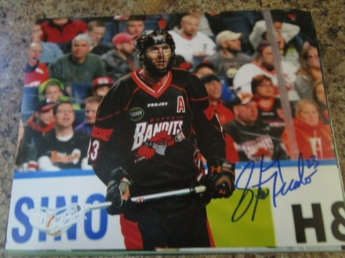 STEVE PRIOLO SIGNED 8X10 MATTE PHOTO BUFFALO BANDITS (C) | eBay