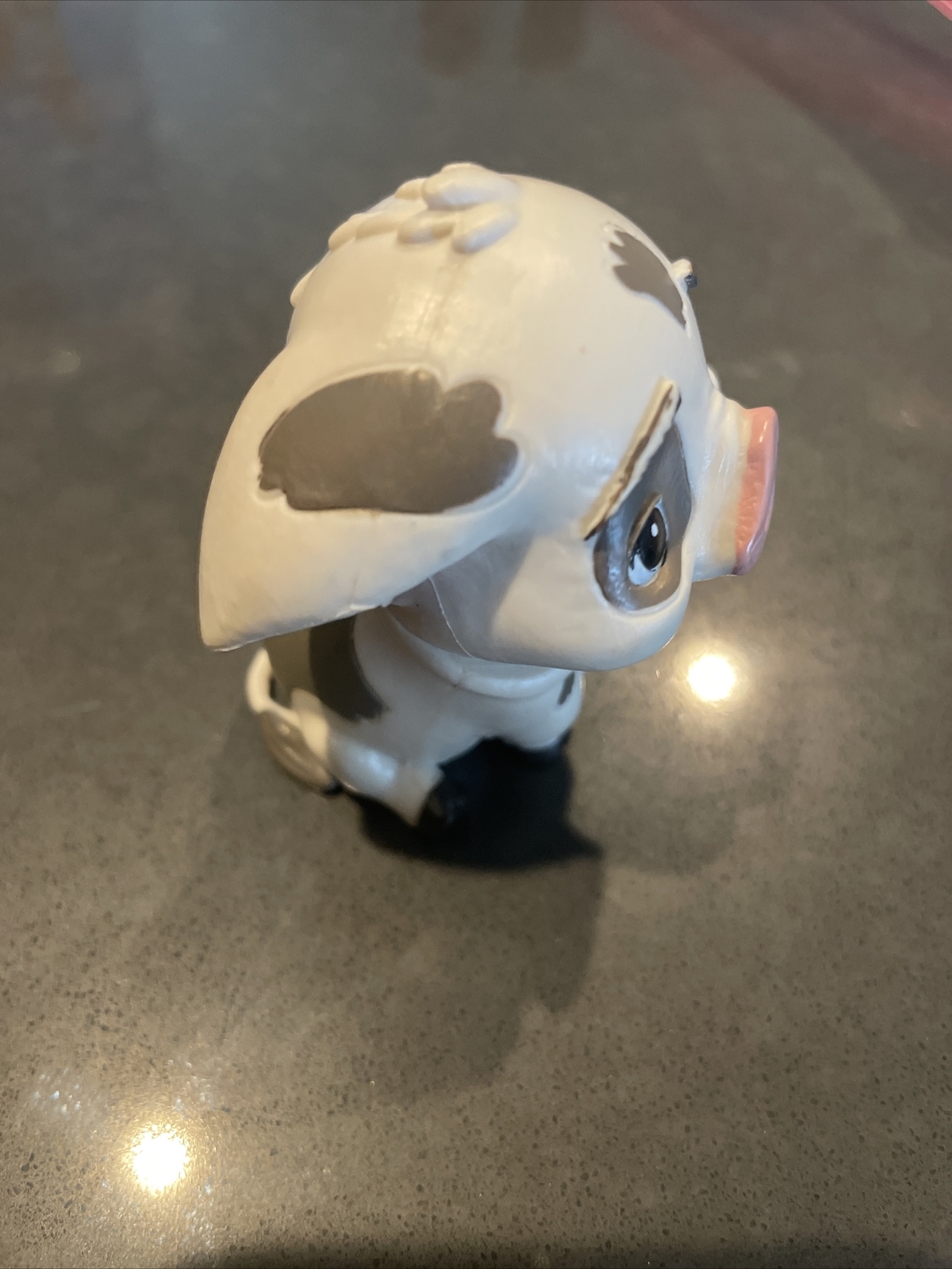 Disney Moana Pua Pig Bobble Head Nodder Toy Figure 2.5 Inches Cute Used ...