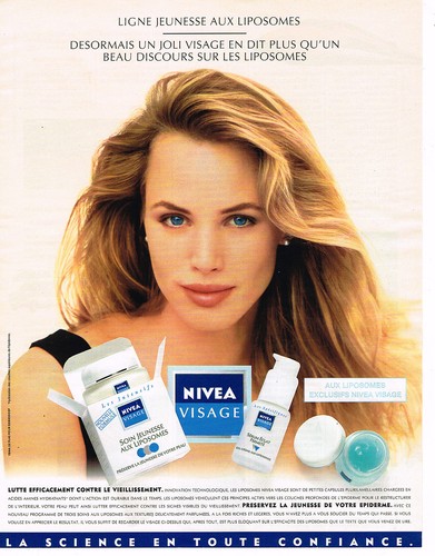 PUBLICITE ADVERTISING 124 1993 NIVEA creme VISAGE | eBay