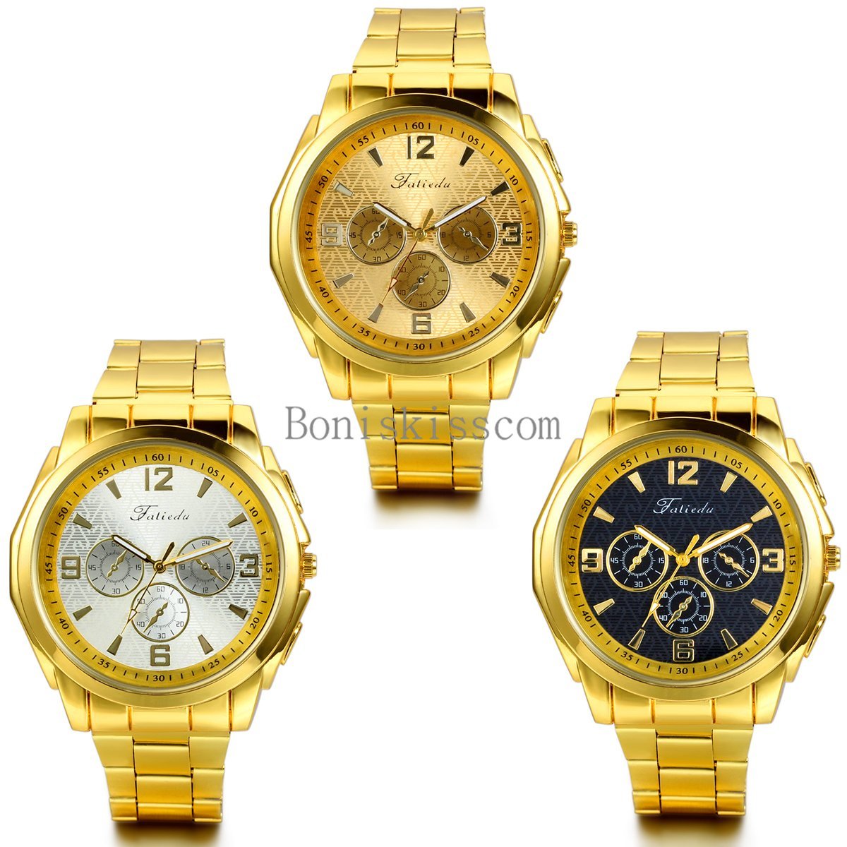 Golden Hand Watch