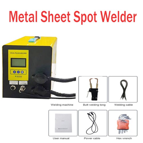Handheld sheet metal spot welder movable light steel keel butt welding ...