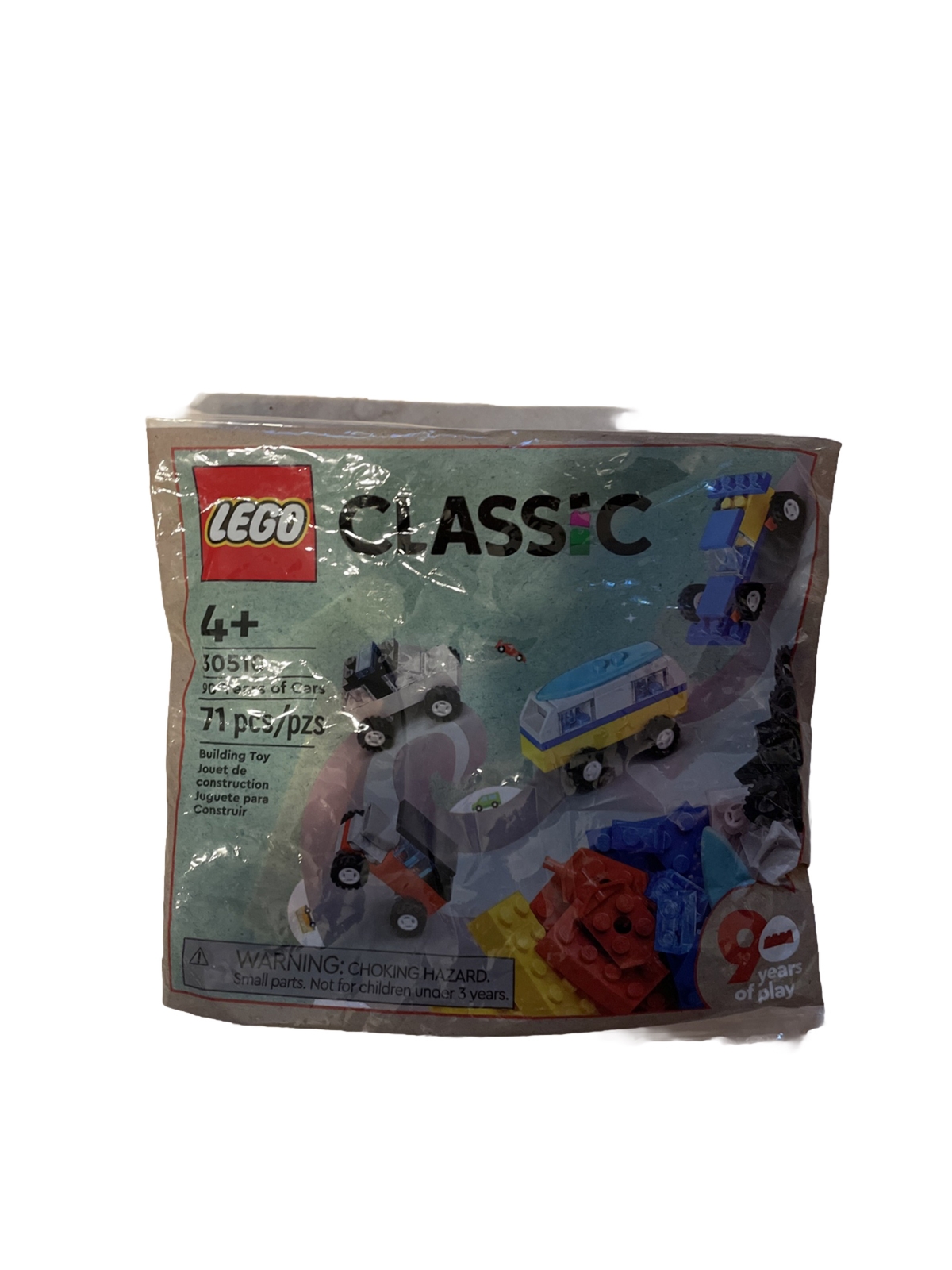LEGO LEGO CLASSIC: 90 Years of Cars (30510) 673419368308 | eBay