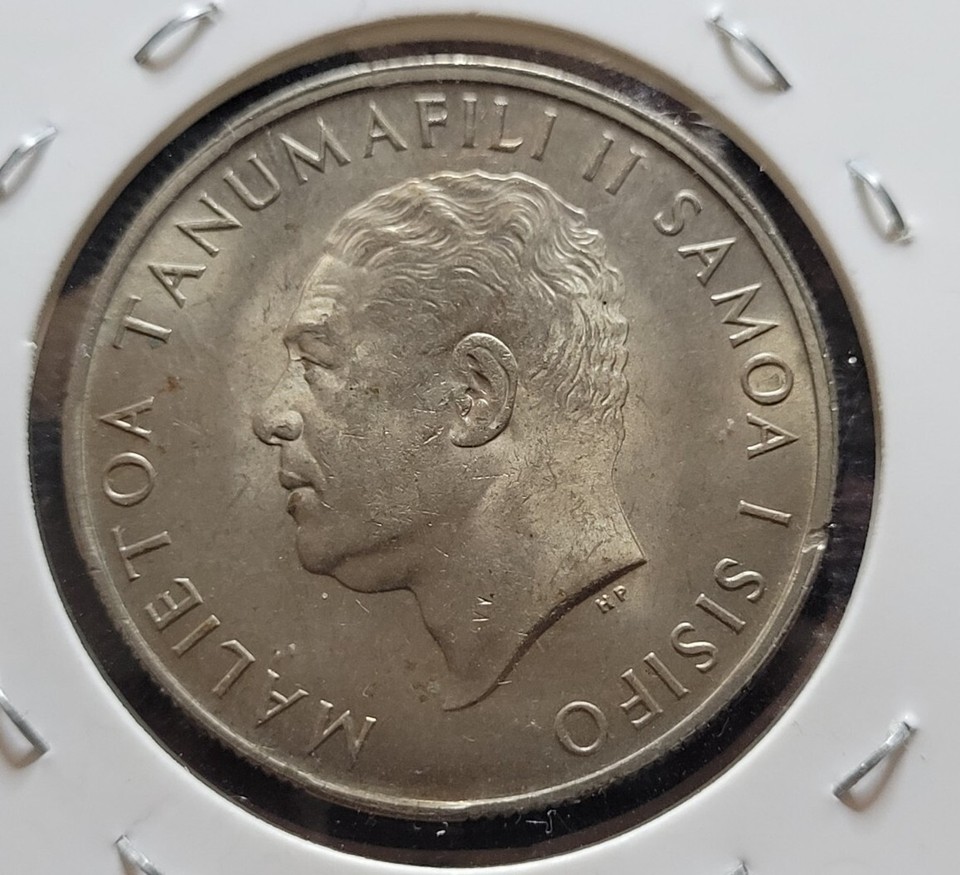 Samoa 50 Sene 1967 Coin | eBay