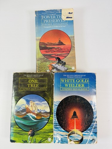 3 x Stephen Donaldson Vintage Novels The Power The Preserves , The One ...