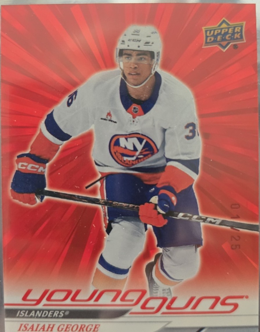 2024-25 Upper Deck Extended Series - Young Guns Isaiah George #711 ...