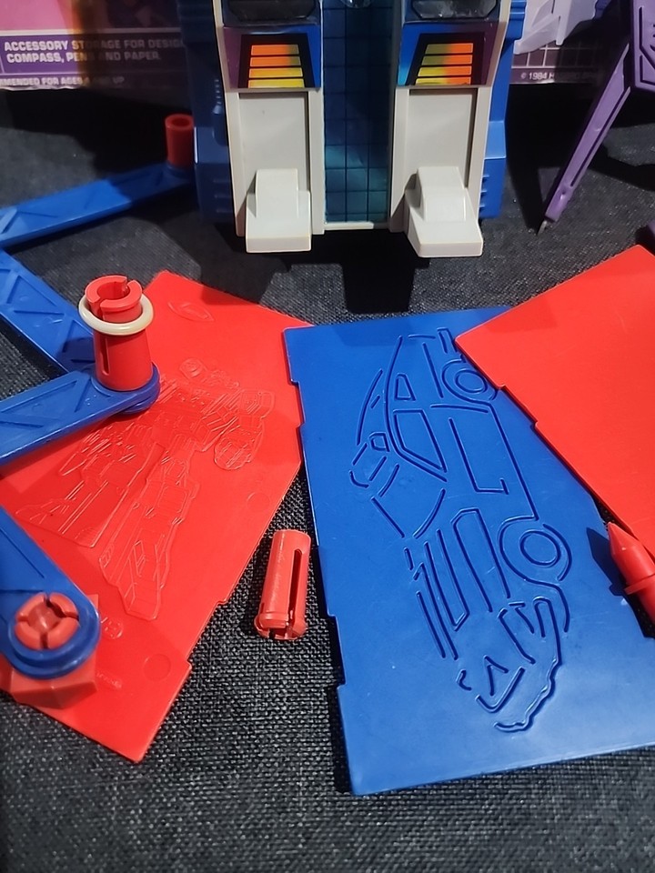 TRANSFORMERS G1 - SOUNDWAVE DESIGN CENTER - 1984 - Original Vintage ...