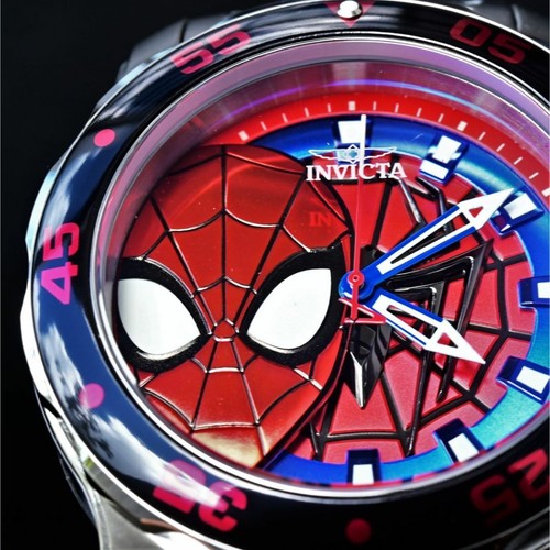 Invicta Marvel Spider-Man 32418 100M Waterproof Limited Edition Watch ...