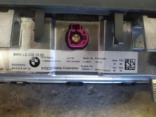 Info-GPS-TV Screen Display Screen Front Dash Fits 17-19 BMW X6 1839032 ...