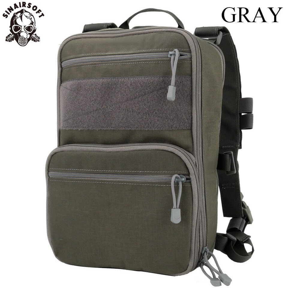 Tactical Hydration Backpack Expandable D3 Flatpack Molle Hiking Bag ...